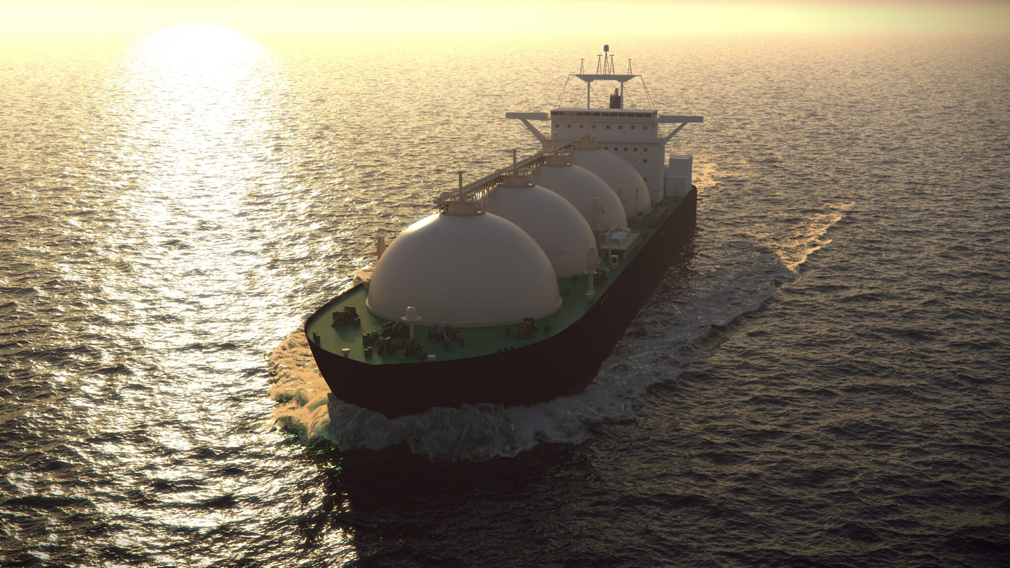 Degassing and purging of LNG tanks